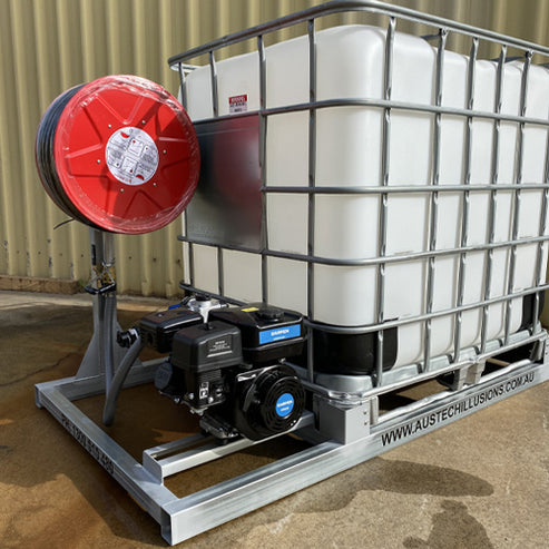 Firefighting Unit - Fire Skid Unit with Petrol Pump, Tank, Skid & Hose ...